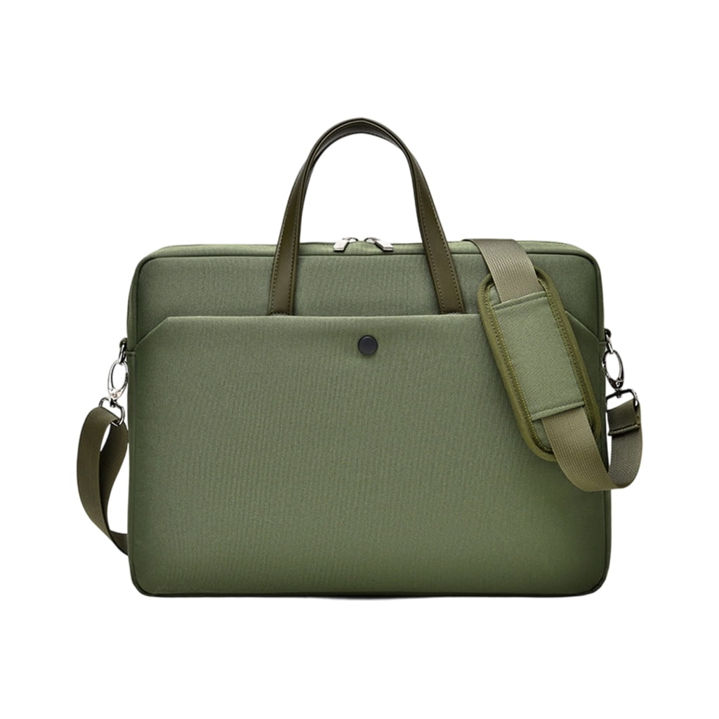 WINDLAND Single Shoulder Laptop Bag Front Pocket Thick Sponge Padding ...