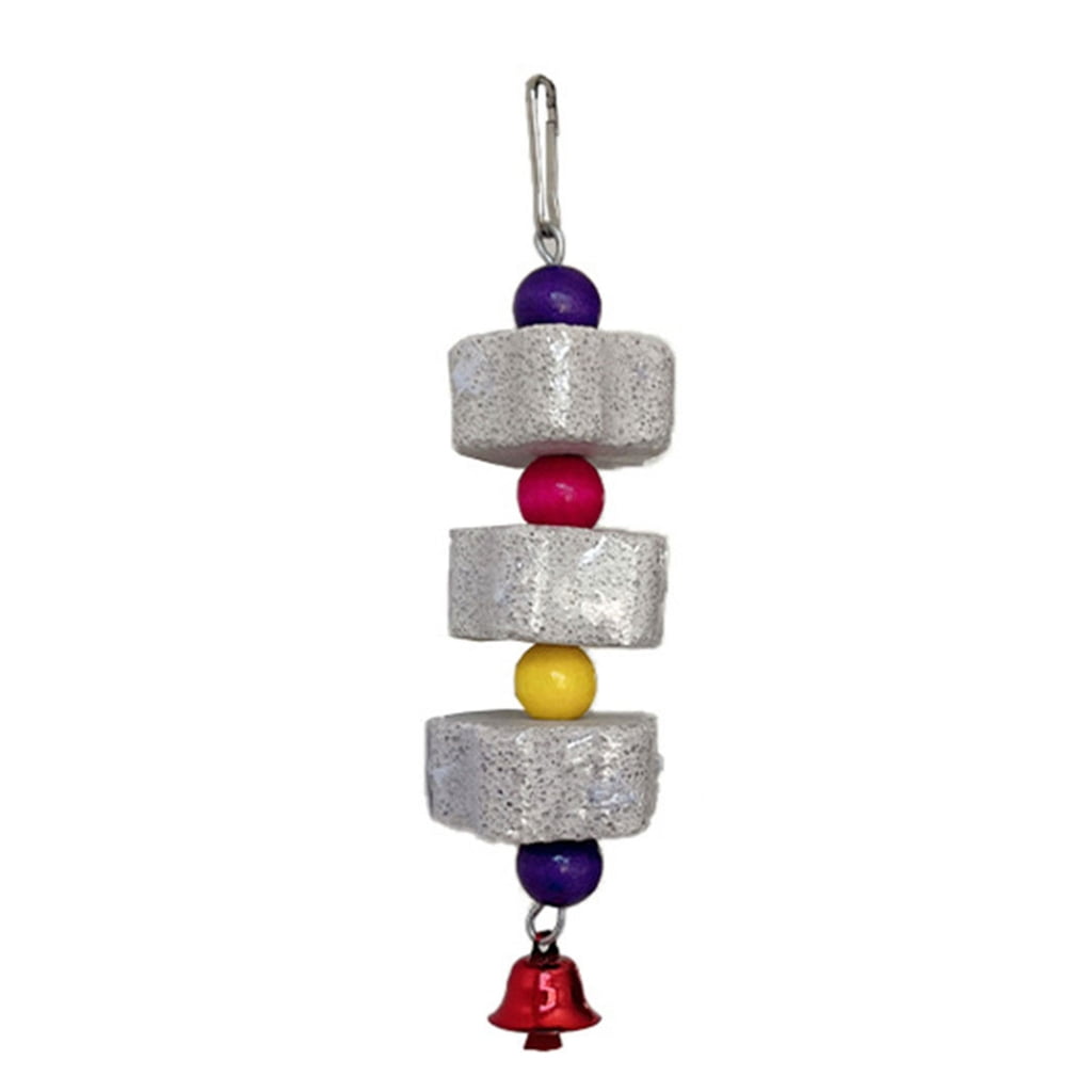 WINDLAND Small Pet Chew Resistances Mineral Stone Toy Parakeets Chew ...