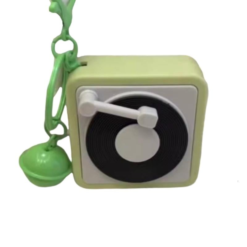 WINDLAND Small Phonograph Keychain Charm With Playback and Recording ...