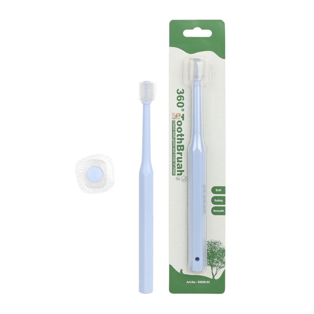WINDLAND Soft Bristle Pet Tooth Brush Dog Teeth Deep Clean Kits for ...