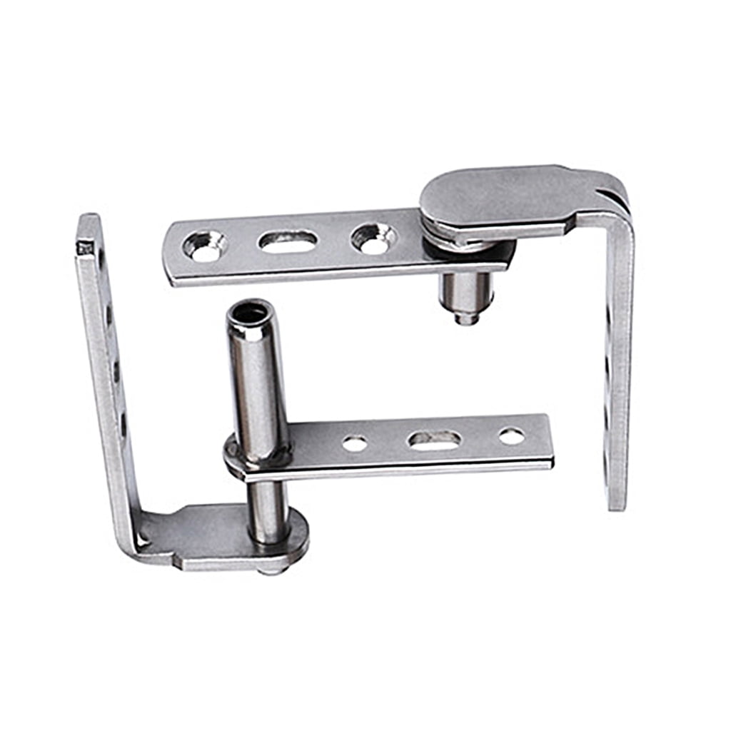 WINDLAND Stainless Steel Auto Return Hinge Swing Door Pair for Double ...