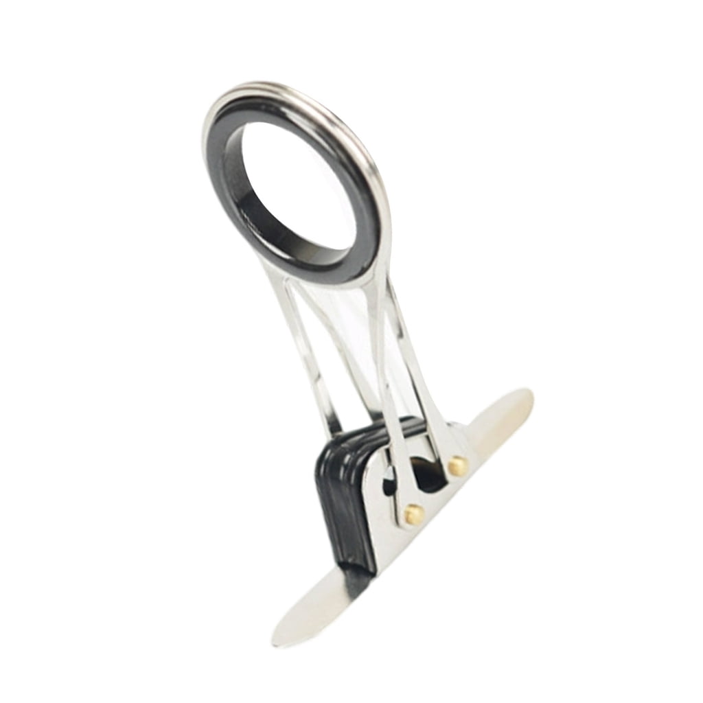 WINDLAND Stainless Steel Folded Fishing Rod Guides Rings Corrosions ...