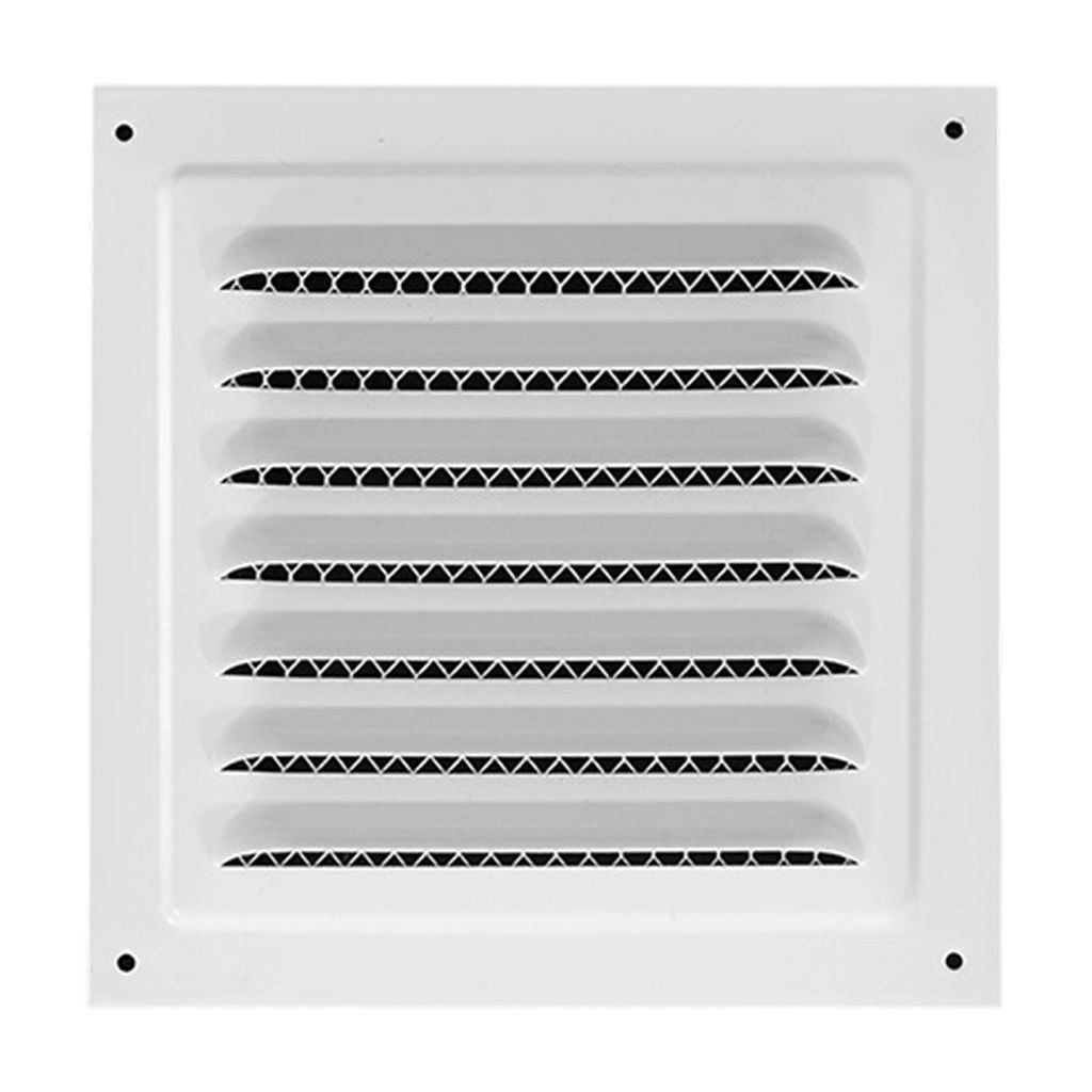 WINDLAND Stainless Steel Soffit Vent Cover Louvered Grille Wall Vent ...