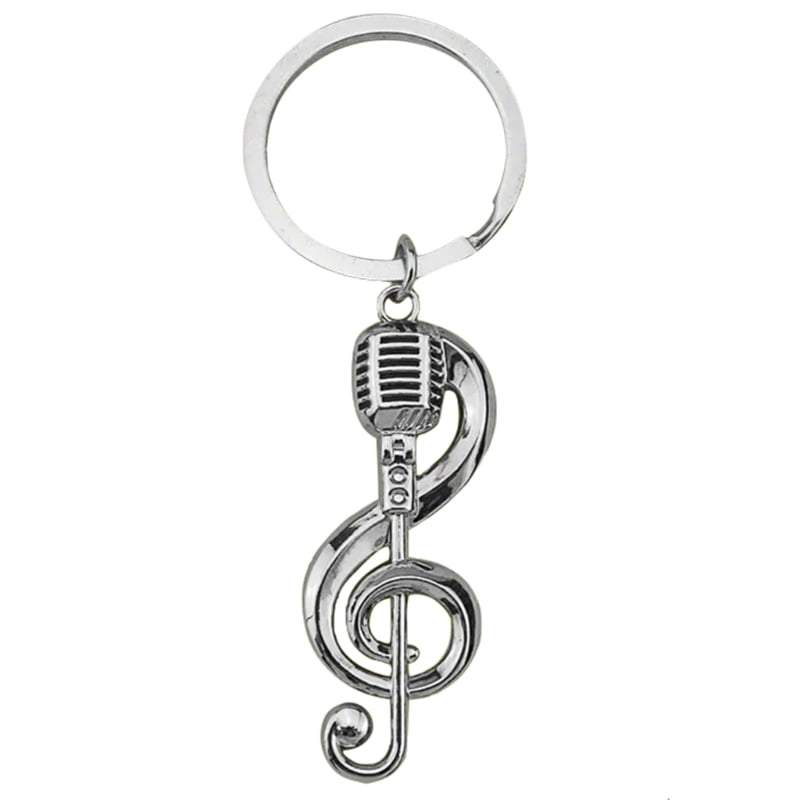 WINDLAND Sturdy Music Inspired Keychain With Alternative Shape For ...