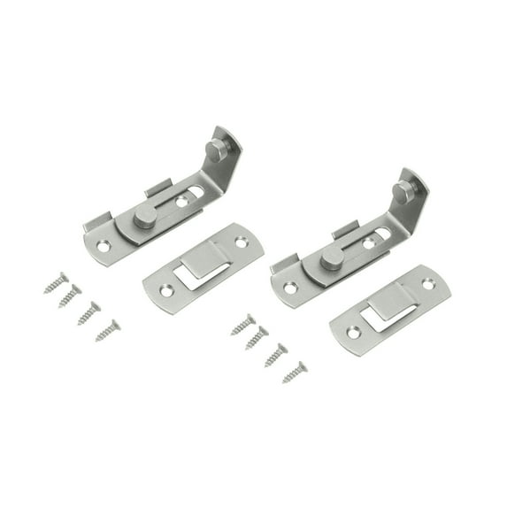 WINDLAND Sturdy Stainless Steel 90 Degree Flip Door Latches Safety ...