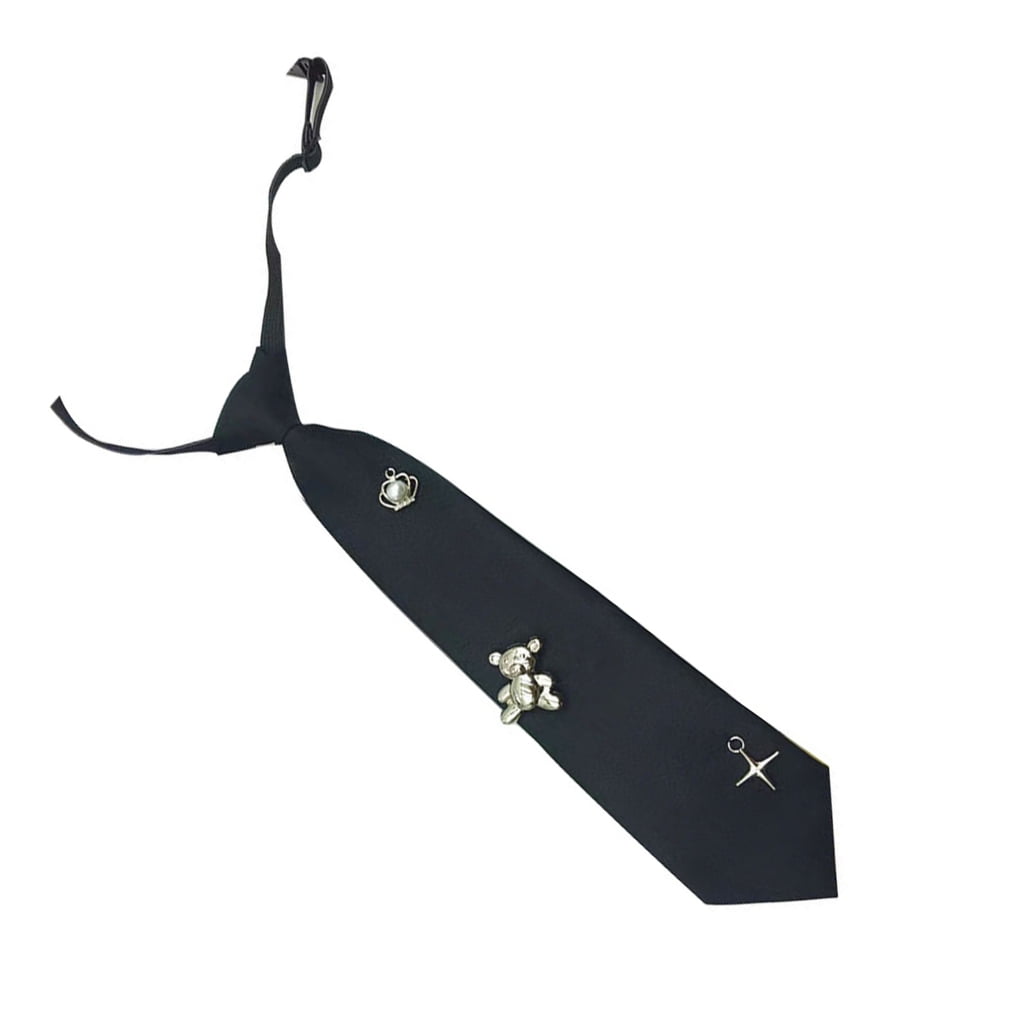 WINDLAND Stylish Bear Tie Adjustable Womens Necktie School Uniforms ...