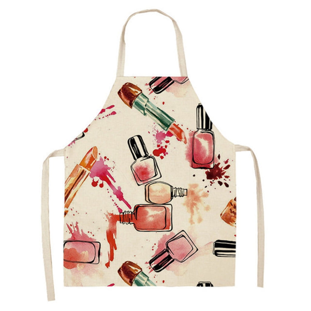 WINDLAND Stylish Series Nail Polishes Apron Perfect for Cooking, Nail ...