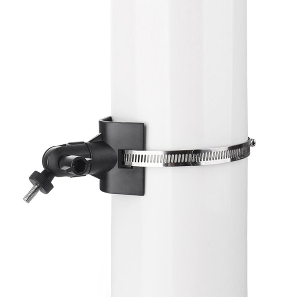 WINDLAND Surveillance CCTV Camera 360 Degree Poles Hoop Mount Bracket ...