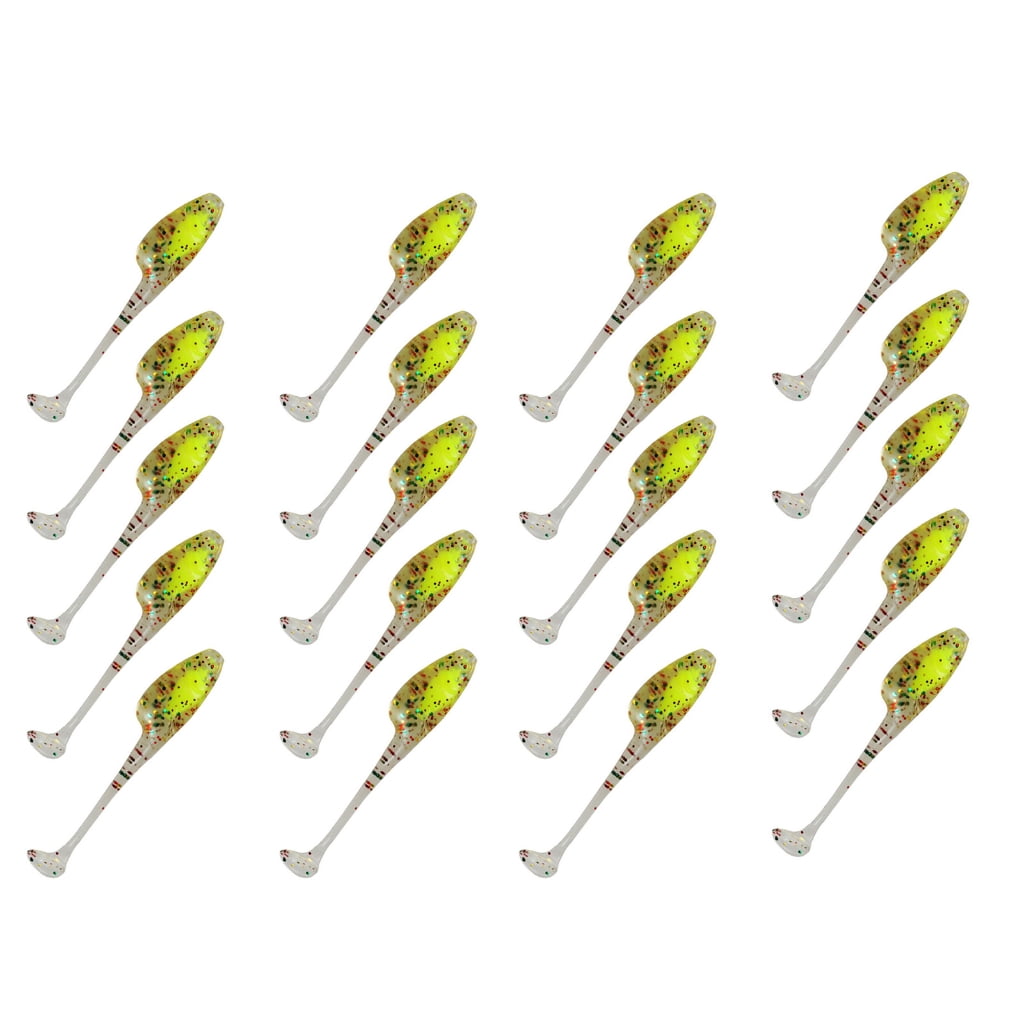 WINDLAND Swim Baits 5cm 1.2g Artificial Baits for Trout Soft Fishing ...
