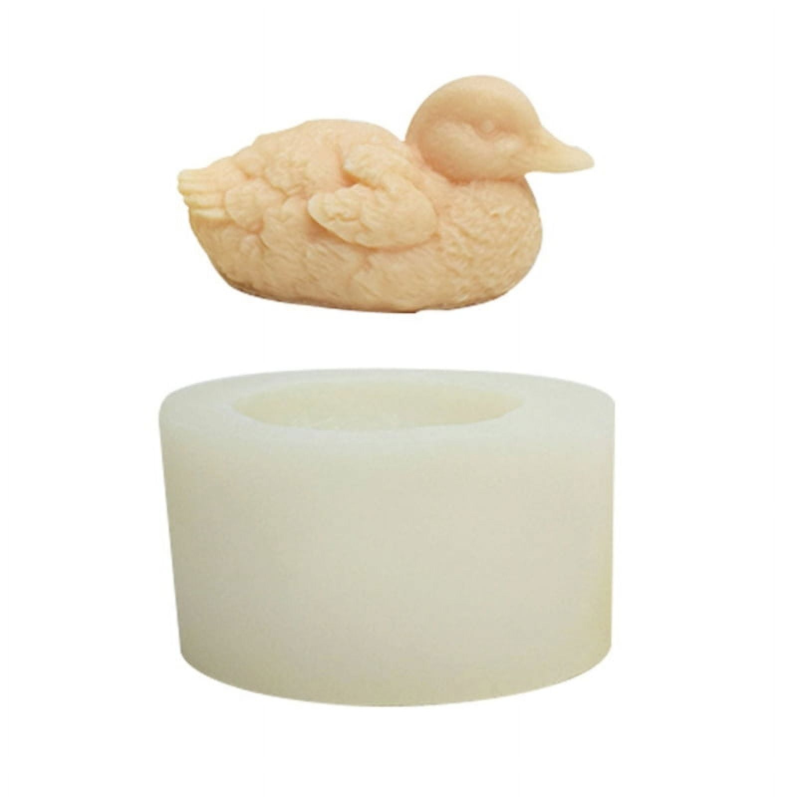 WINDLAND Swimming Duck Shape Epoxy Resin Mold DIY Candle Mold Table ...