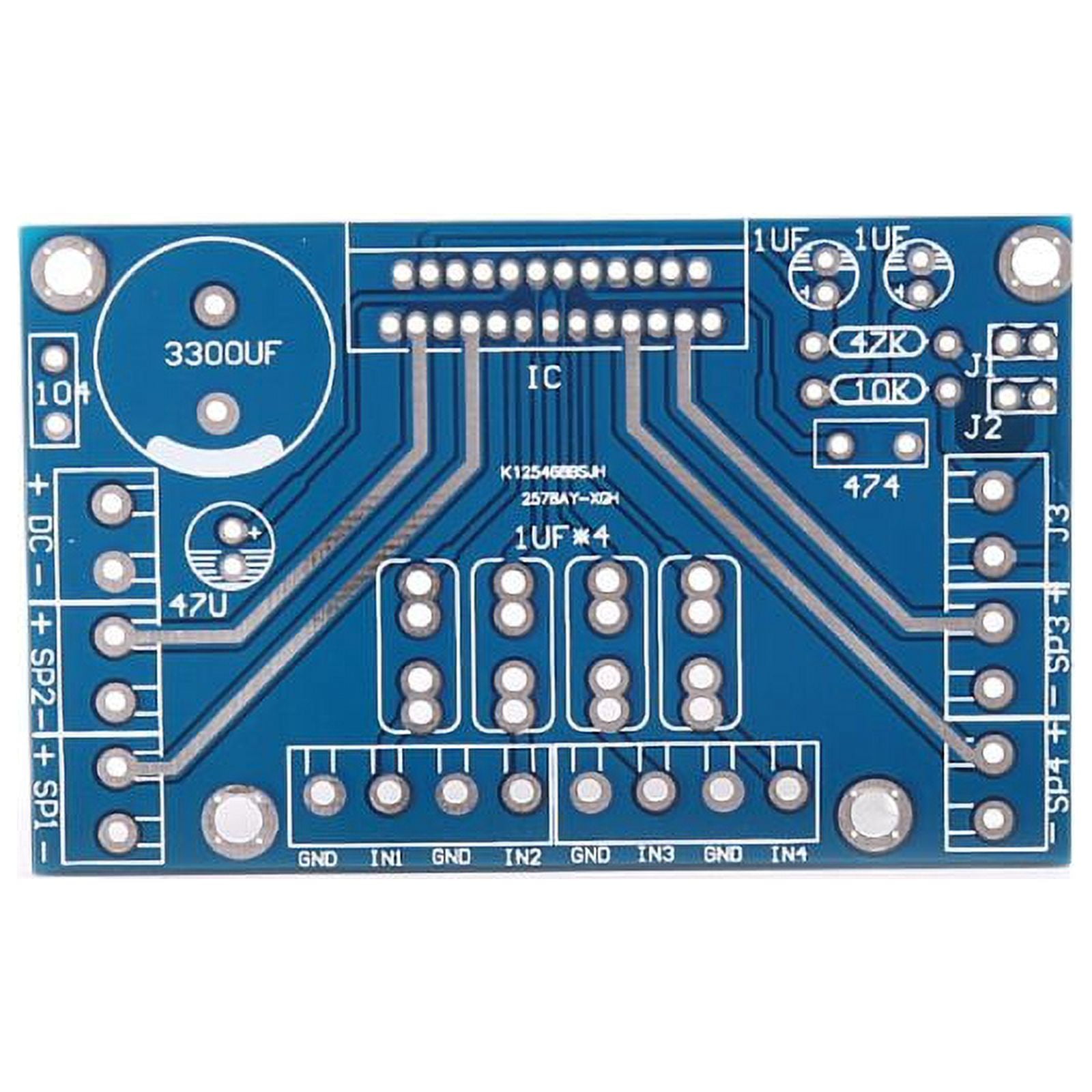 WINDLAND TDA7388 Power Amplifier Board Four Channel 4x41W for DC 12V-14 ...