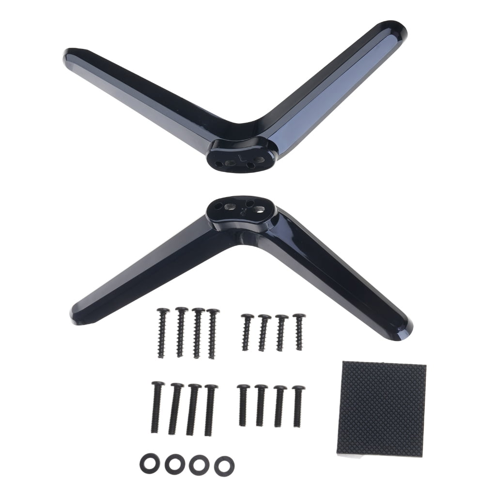 WINDLAND TV09 Television Stand with Secure Support Television Holder ...