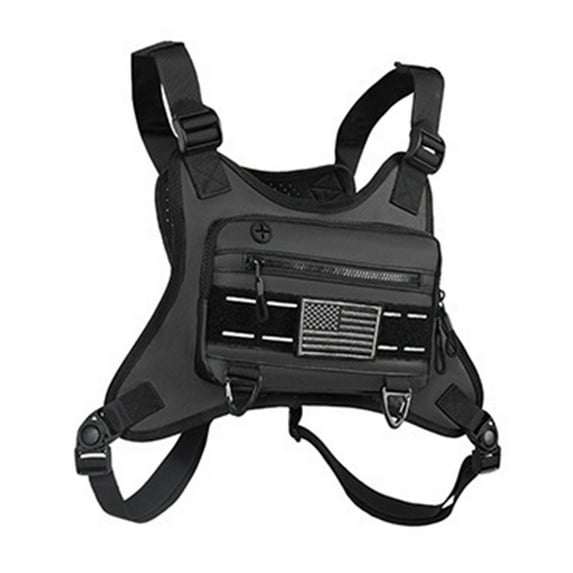 WINDLAND Tactically Chest Bag Light weights Fishing Chest Pack Running ...