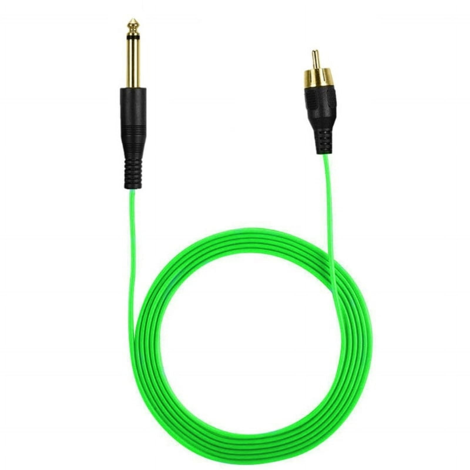 WINDLAND Tattoo Clip Cord RCA Power Cord 1.8M Soft TPE- Tattoo Cable ...