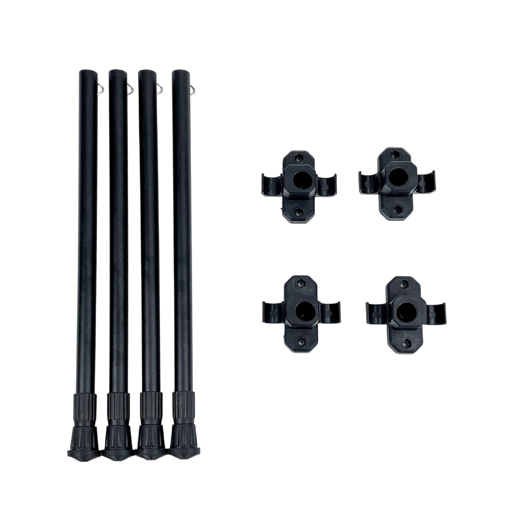 WINDLAND Telescoping Metal Table Legs Telescoping Table Legs for ...