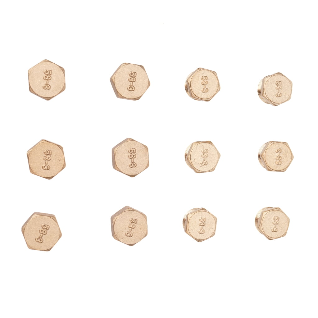 WINDLAND Threaded Covers for Plumbing Pipe Solution Convenient Pipe ...