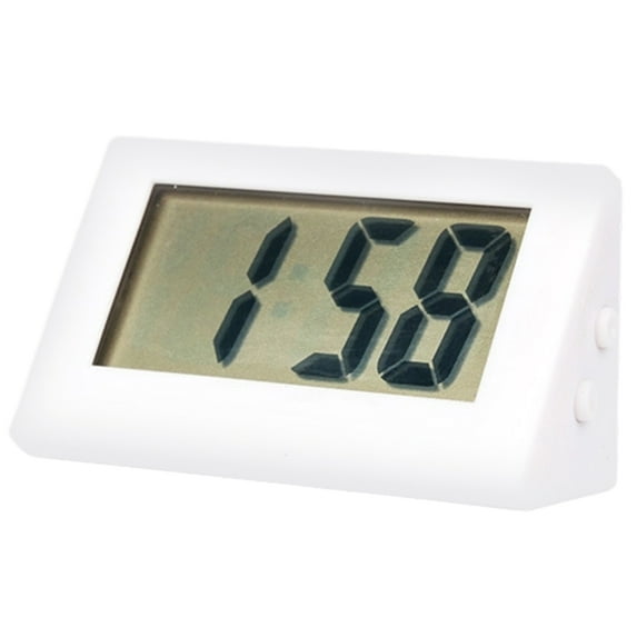 WINDLAND Tiny Desk Clock With Clear LED Display For Elderly Students ...