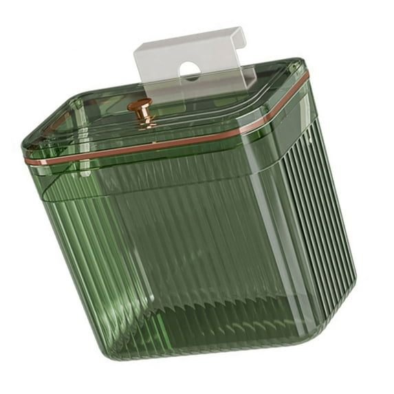WINDLAND Transparent Designs Space Saver Trash Bin For Individuals ...