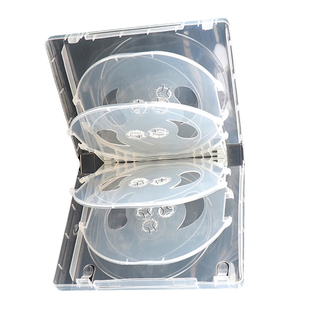 WINDLAND Transparent Standard DVD Case DVD Package Portables DVD ...
