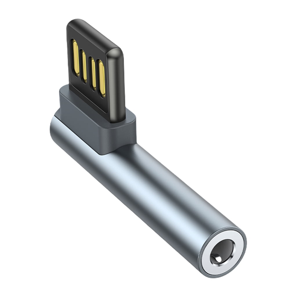 WINDLAND USB A to 3.5mm TRRS Female Headphone Adapter USB to 3.5mm ...