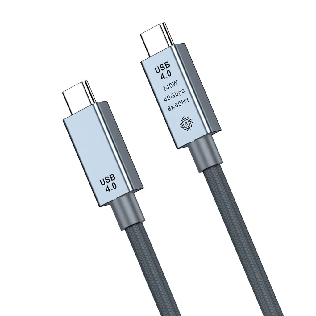 WINDLAND USB C to USB C Cable 40Gbps, USB 4 Cable for ThunderRate 4 ...