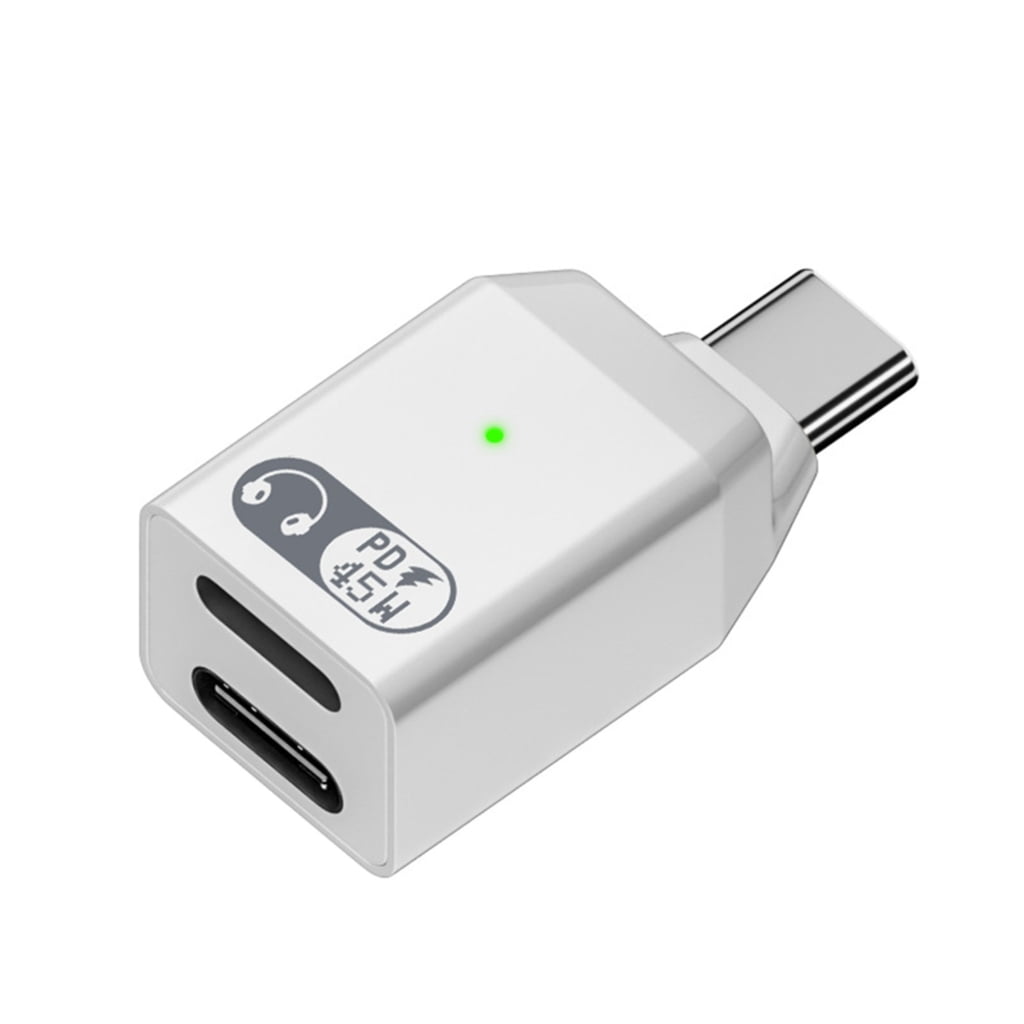 WINDLAND USB C to USB C Power Adapters Data Transfer Hifi Sound Quality ...