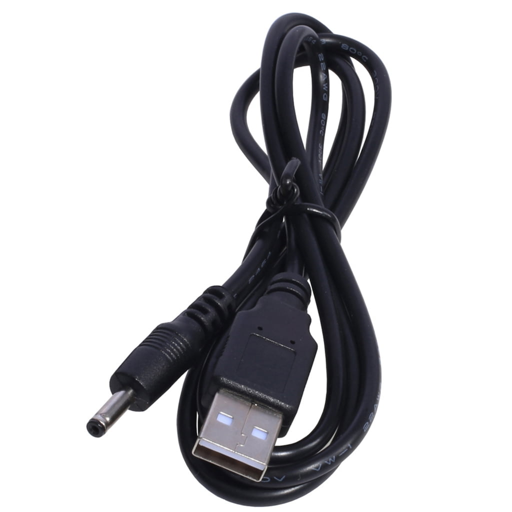 WINDLAND USB Male to 1.1mm 0.7mm 1.7mm 2.5mm DC Barrel Jack Power Cable ...
