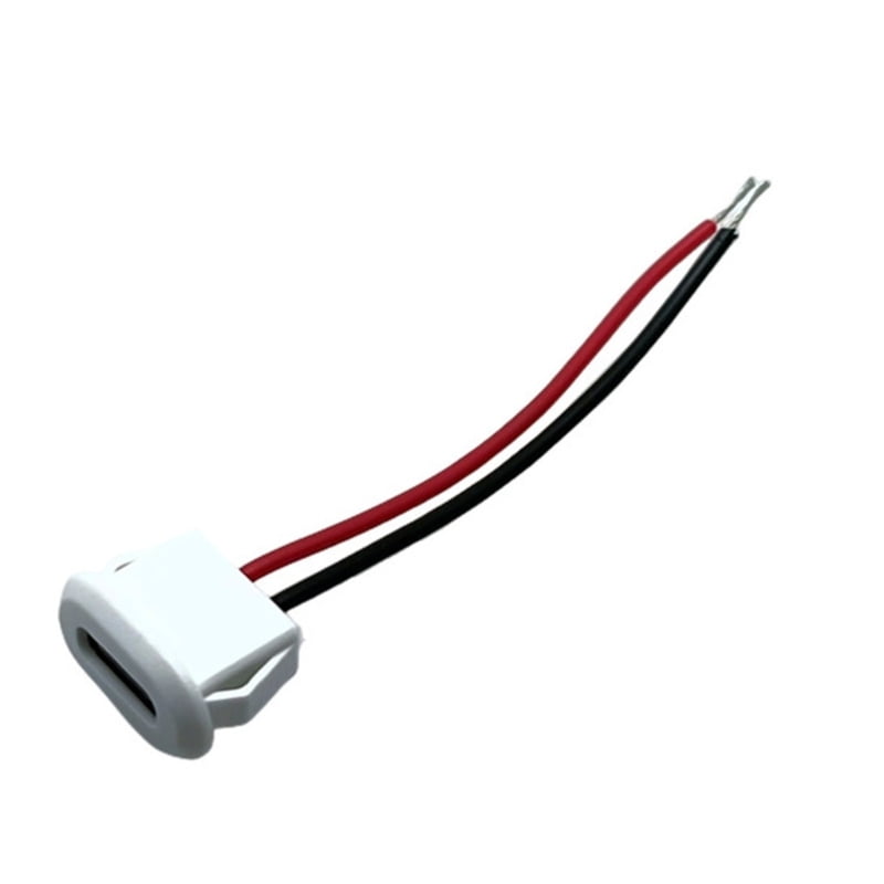 WINDLAND USB Type C Female Connector w/ PH 2.0 Terminal 3A High Current ...
