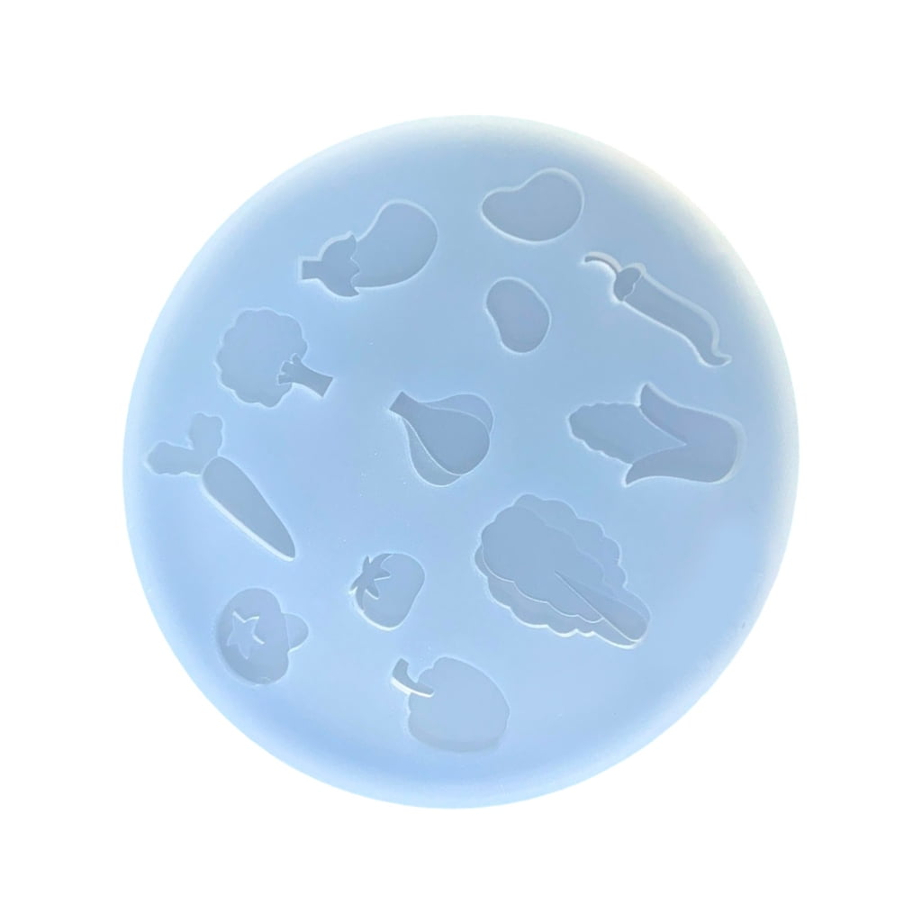 WINDLAND Unique Veggie Design Silicone Mold Resin Casting Craft Jewelry ...