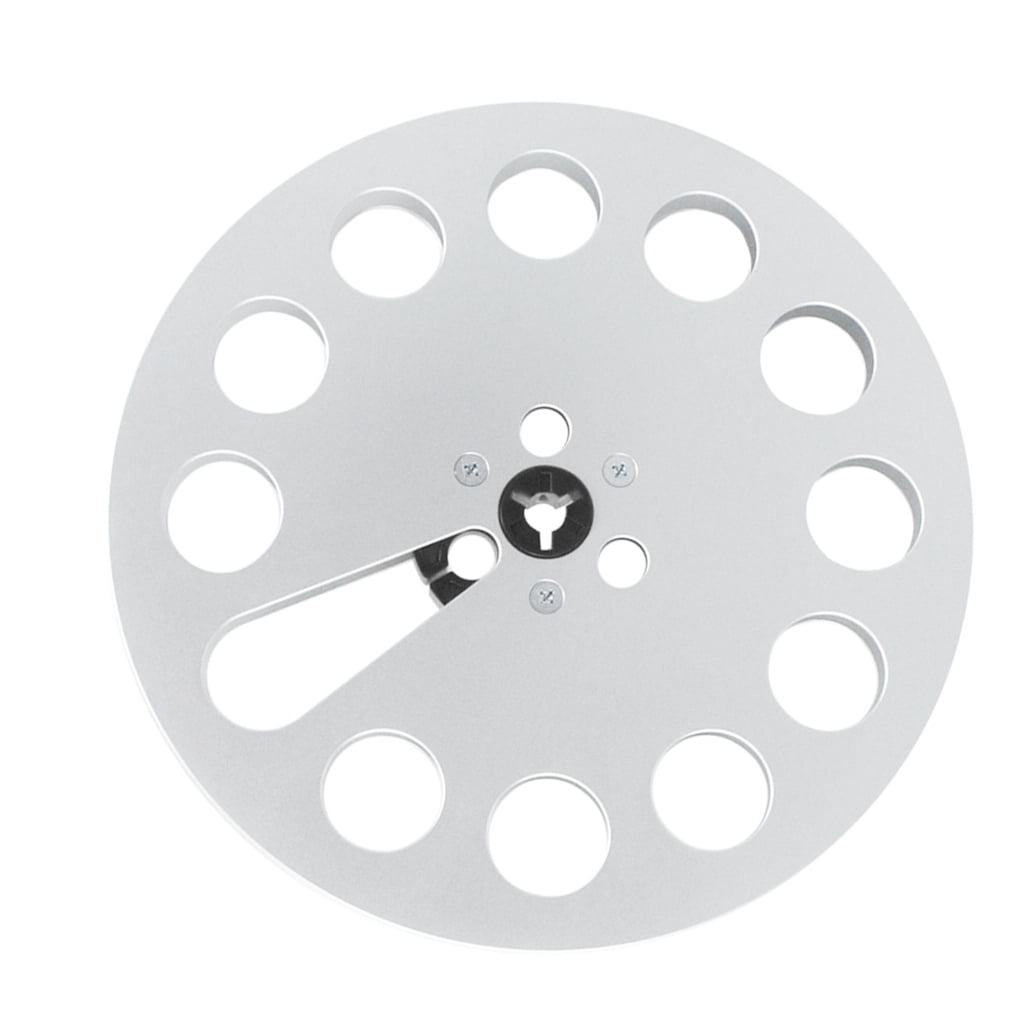 WINDLAND Universal 7Inch Aluminum Tape Reel, 11 Hole for Reliabled Reel ...