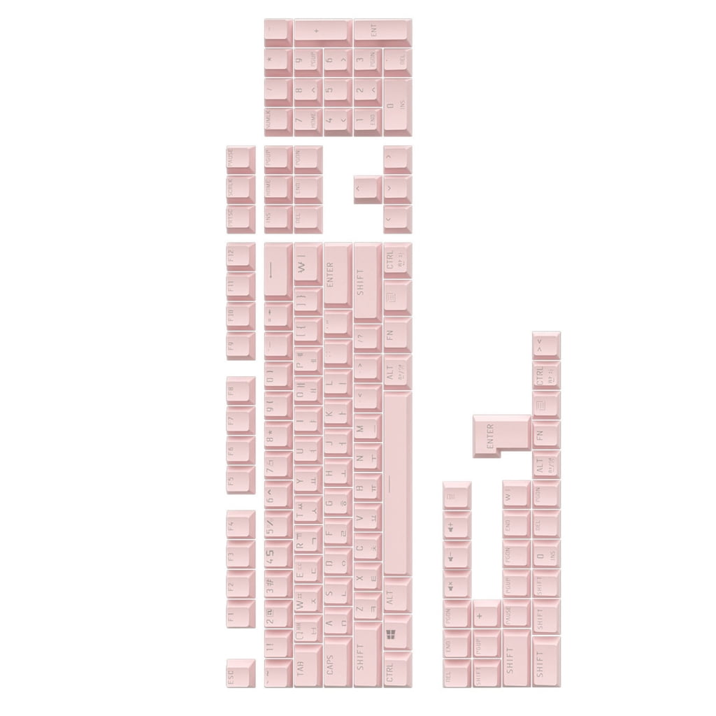 WINDLAND Upgrades Korean Keycaps OEM Profile Keycaps for 61/75/87/98 ...
