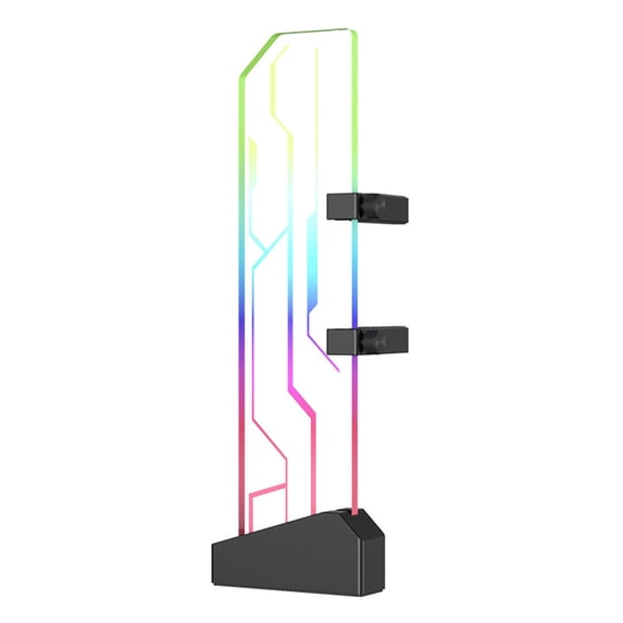 WINDLAND VGA Bracket Tempered Glass GPU Stand Vertical Video Card ...