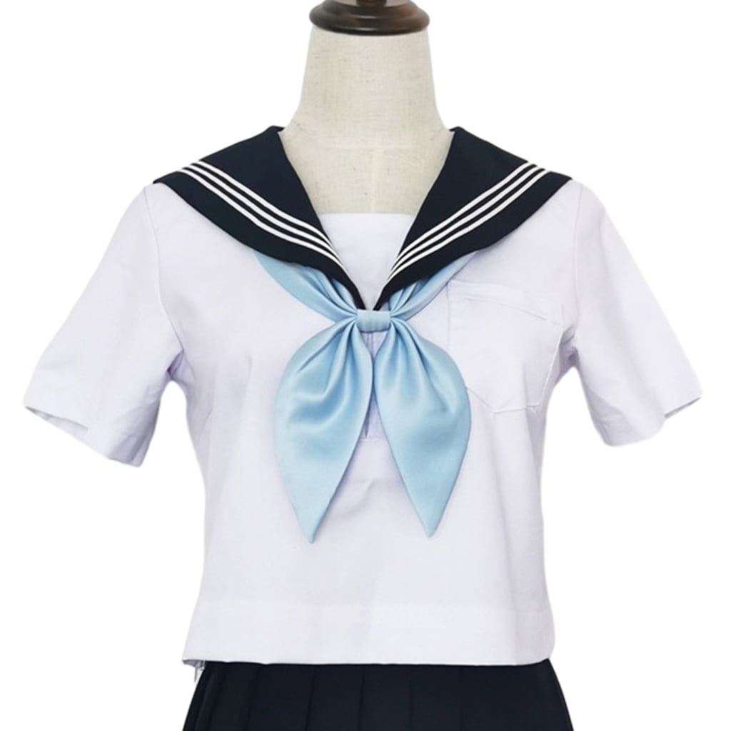 WINDLAND Versatile Sailor Tie Uniform Sailor Tie Girls School Uniforms ...