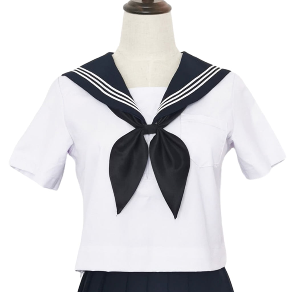 WINDLAND Versatile Sailor Tie Uniform Sailor Tie Girls School Uniforms ...