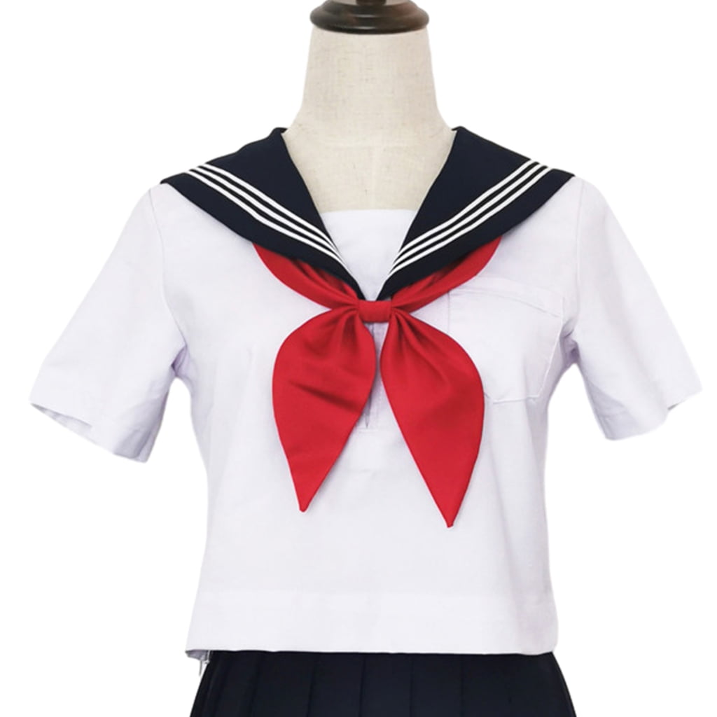 WINDLAND Versatile Sailor Tie Uniform Sailor Tie Girls School Uniforms ...