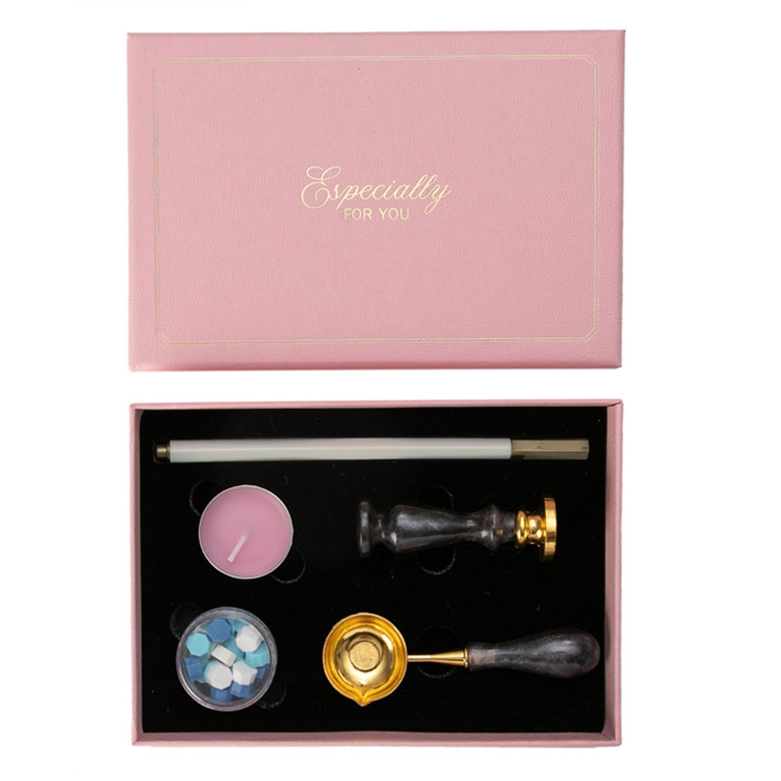 WINDLAND Vintage Fire Paint Wax Stamp Seal Set with Wax Stamp Spoon ...
