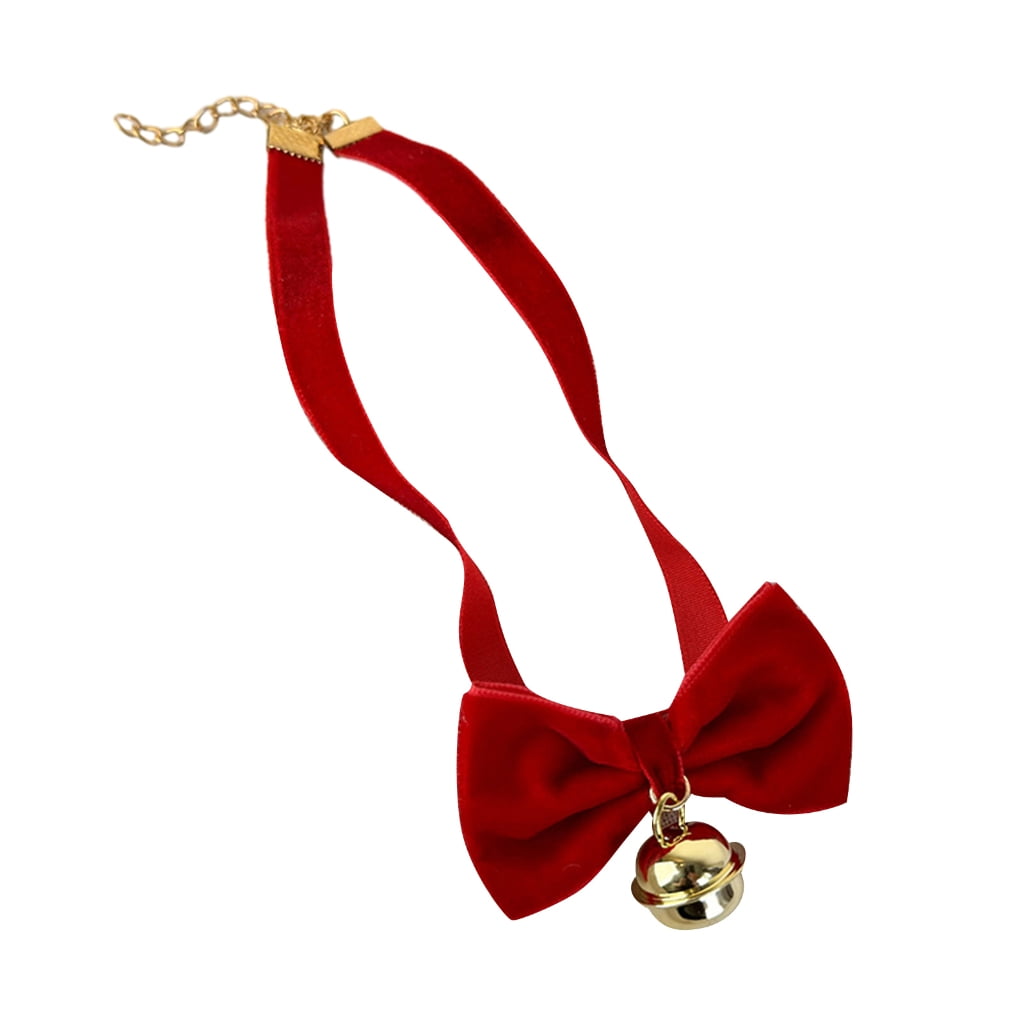 WINDLAND Vintage Velvets Bowknot Choker Gothic Costume Jewelry Handmade ...