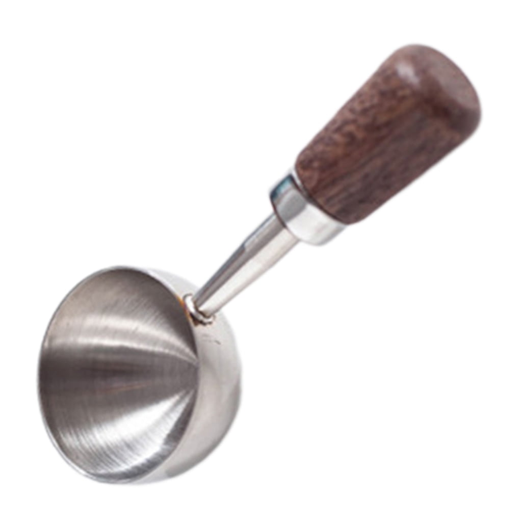 WINDLAND Vintage Walnut Wood Handle Spoon Tablespoon Coffee Powder ...