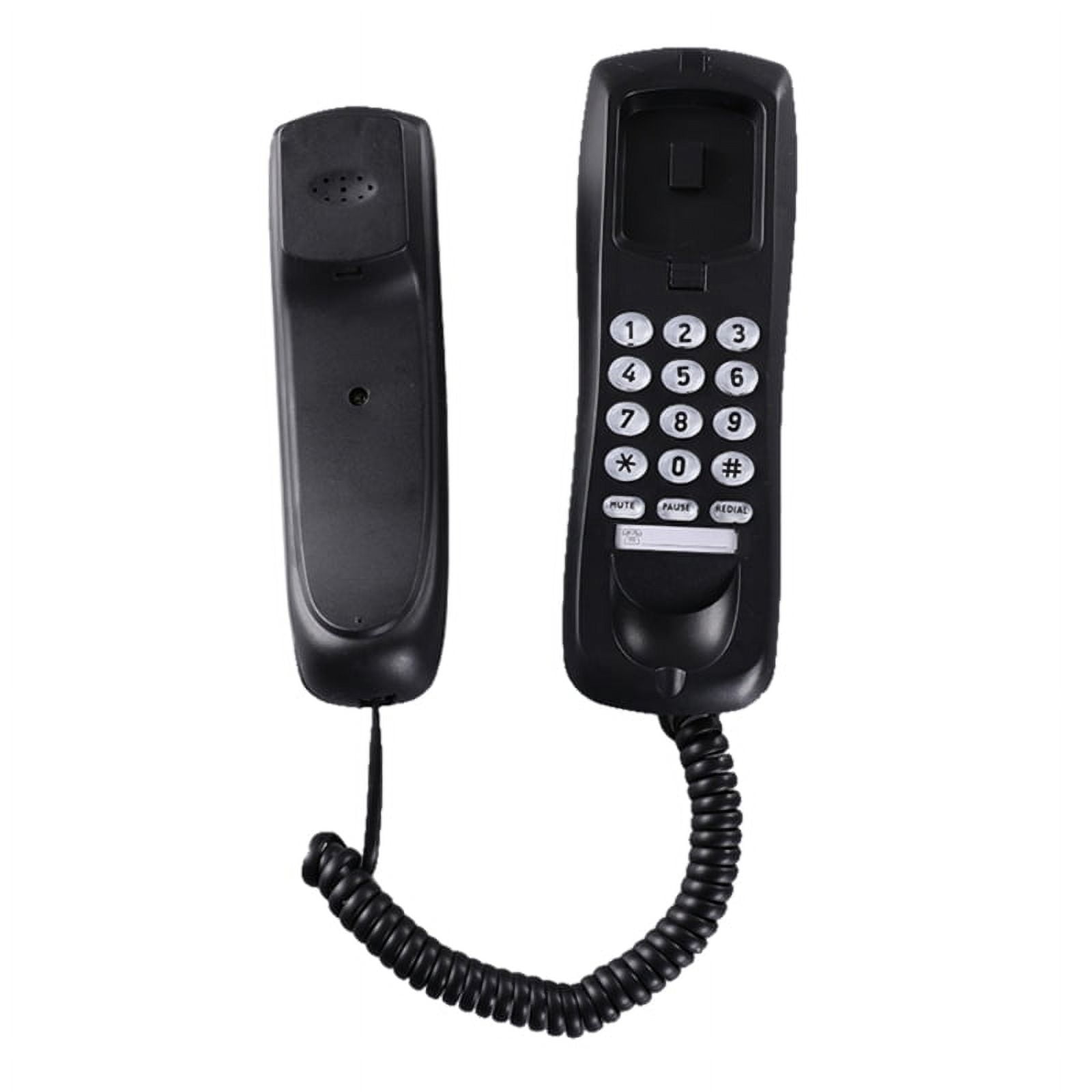 WINDLAND Wall Phone Fixed Landline Wall Telephones with Speed Dial- and ...
