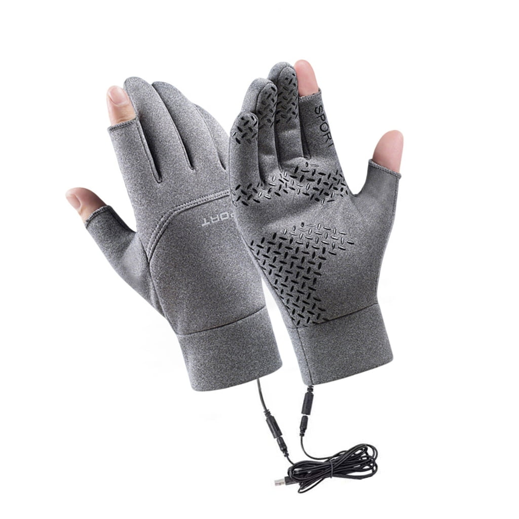 WINDLAND Warm Heated Gloves For Outdoor Recreationists Cold Weather ...