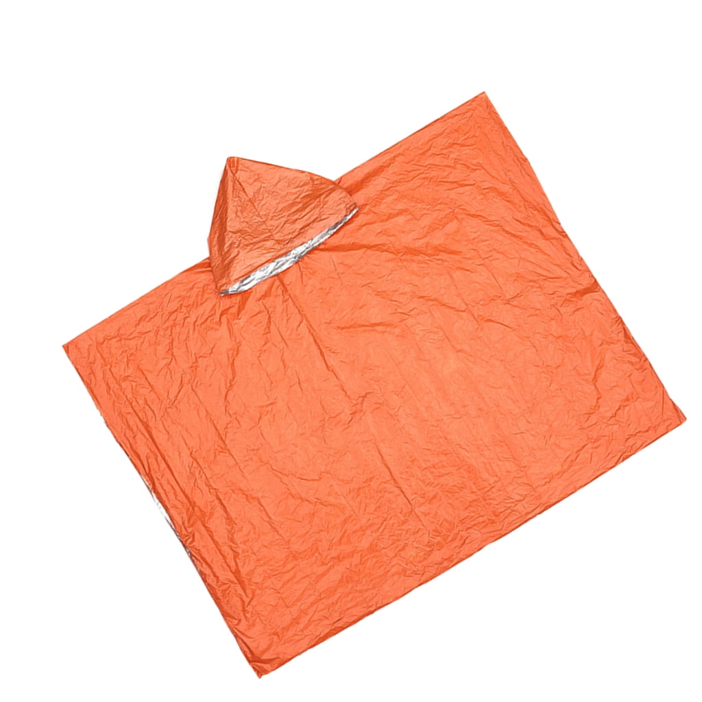 WINDLAND Waterproof Rain Poncho Double-sided Raincoats Emergency ...