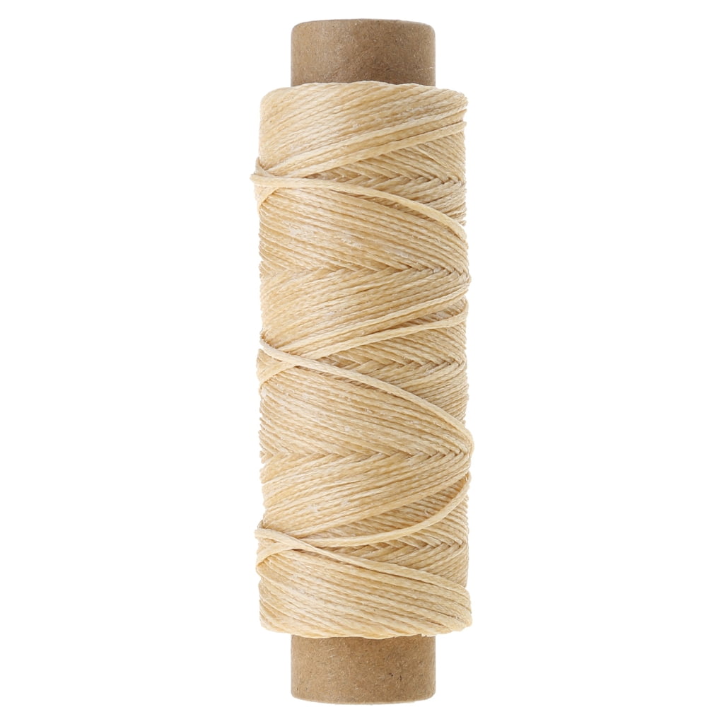 WINDLAND 150D 0.8mm Thickness Flat Waxed Cord Waxed Thread Hand ...