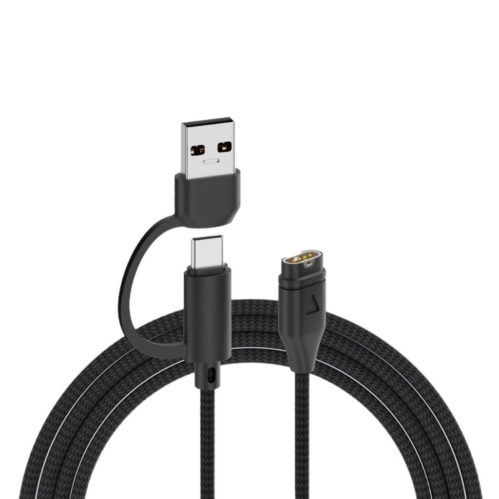 WINDLAND Wearable Device Charging Cord Line Smooth Woven Fiber Cable ...