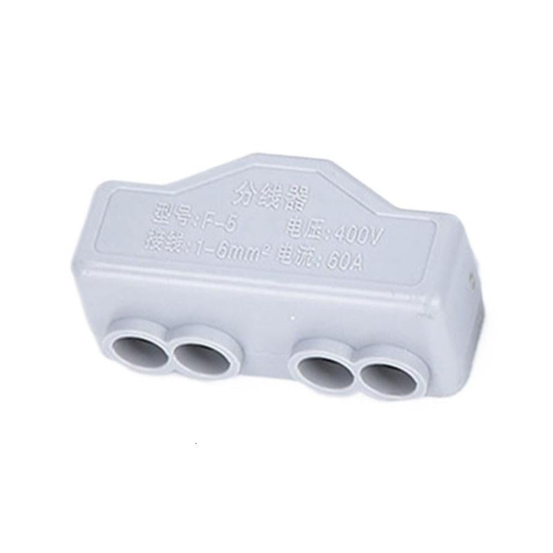 WINDLAND Wire Connector High Power Splitters Quick Electrical Cable Terminals Block Brass Quick ...