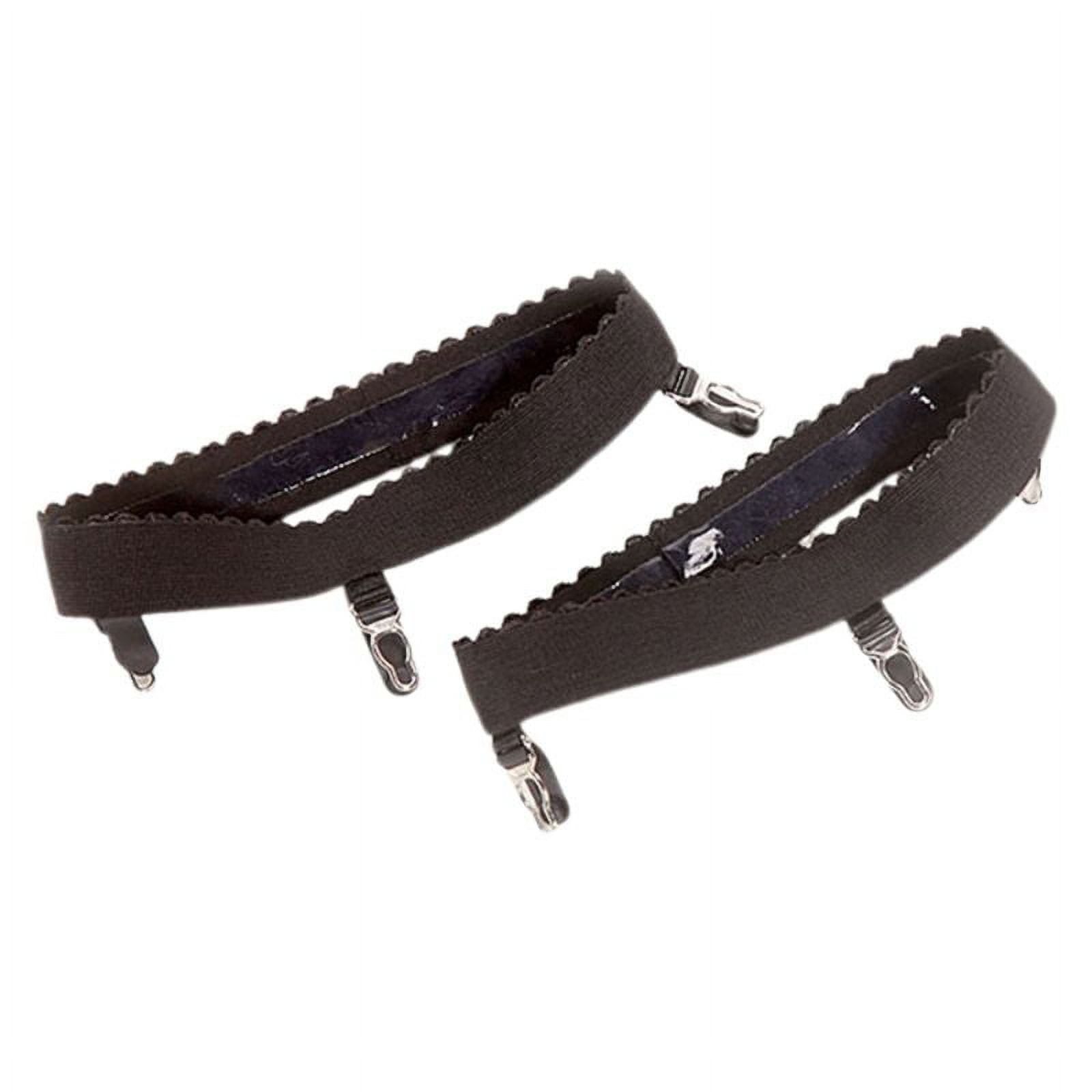 WINDLAND Womens Elastic Anti Slip Leg Garter Belt Thigh High Stocking ...