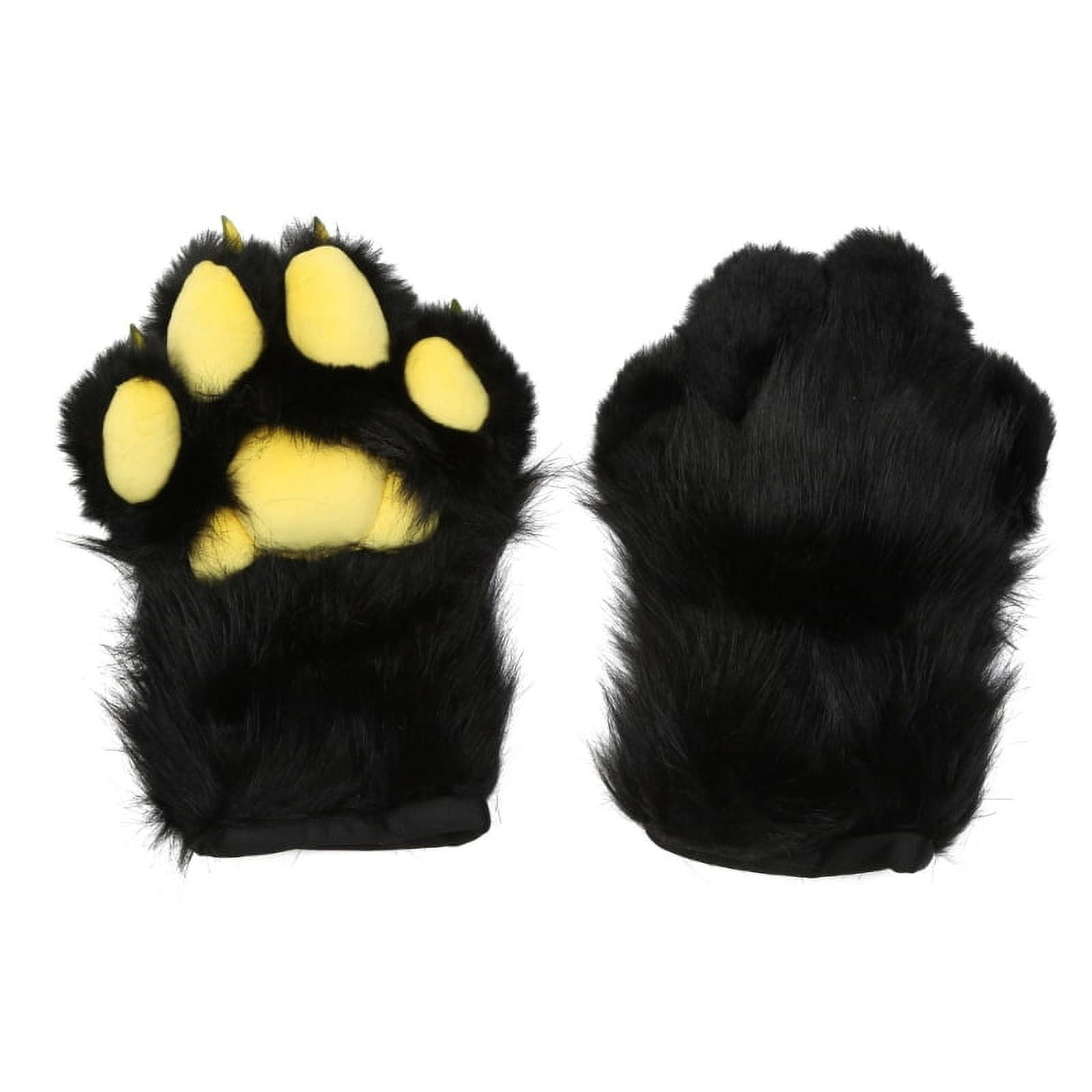 WINDLAND Womens Winter Warm Gloves Cosplays Bear Wolf Paw All-Cover ...