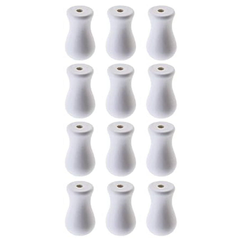 WINDLAND Wood Cord Pull End for Blinds 12 Pack Wood Cord Tassels Window ...