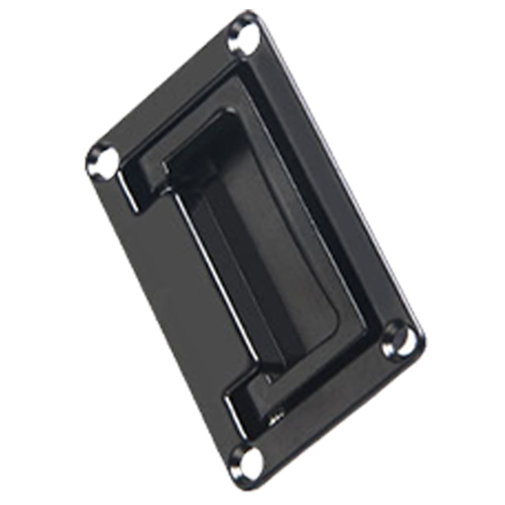 WINDLAND Zinc Alloy Panel Folding Handle Recessed Pull Kitchen Cabinets ...