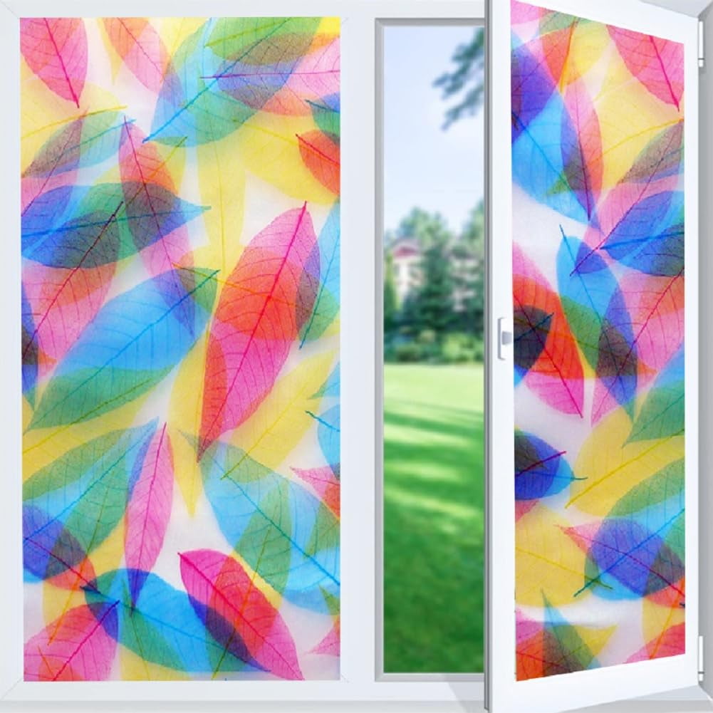 WINDOWX Vinyl Frosted Window Self Adhesive Privacy Glass Film for ...