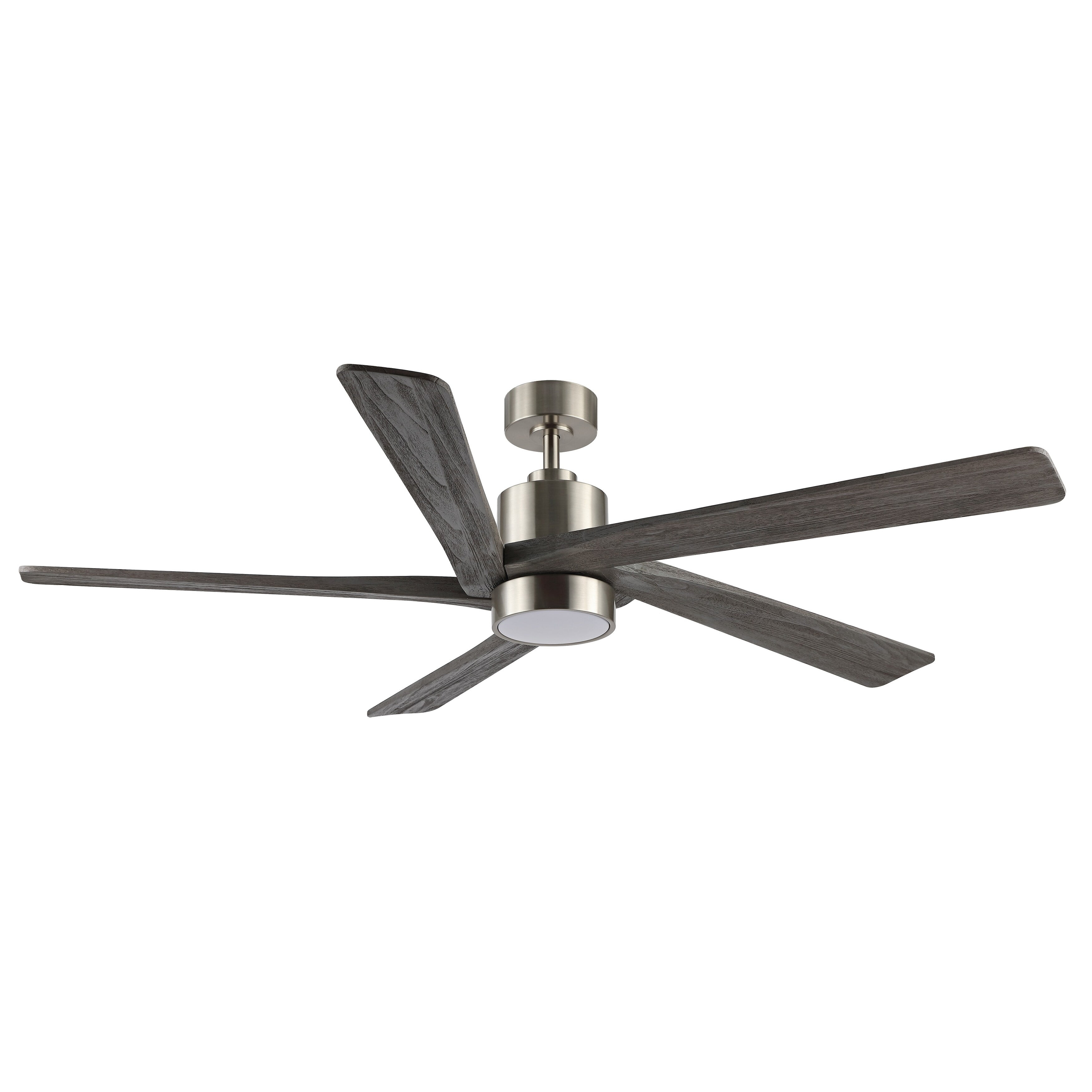 WINGBO 54 DC Ceiling Fan with Lights and Remote Control, 5 Reversible ...